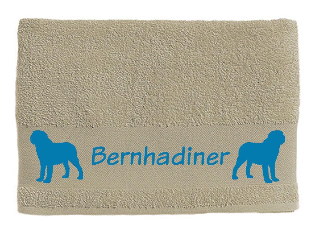 Handtuch,Hund,Rasse,Bernhadiner , Handtücher , hunde, Hundehandtuch ...